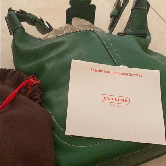 Coach | Bags | Forest Green Coach Bag | Poshmark